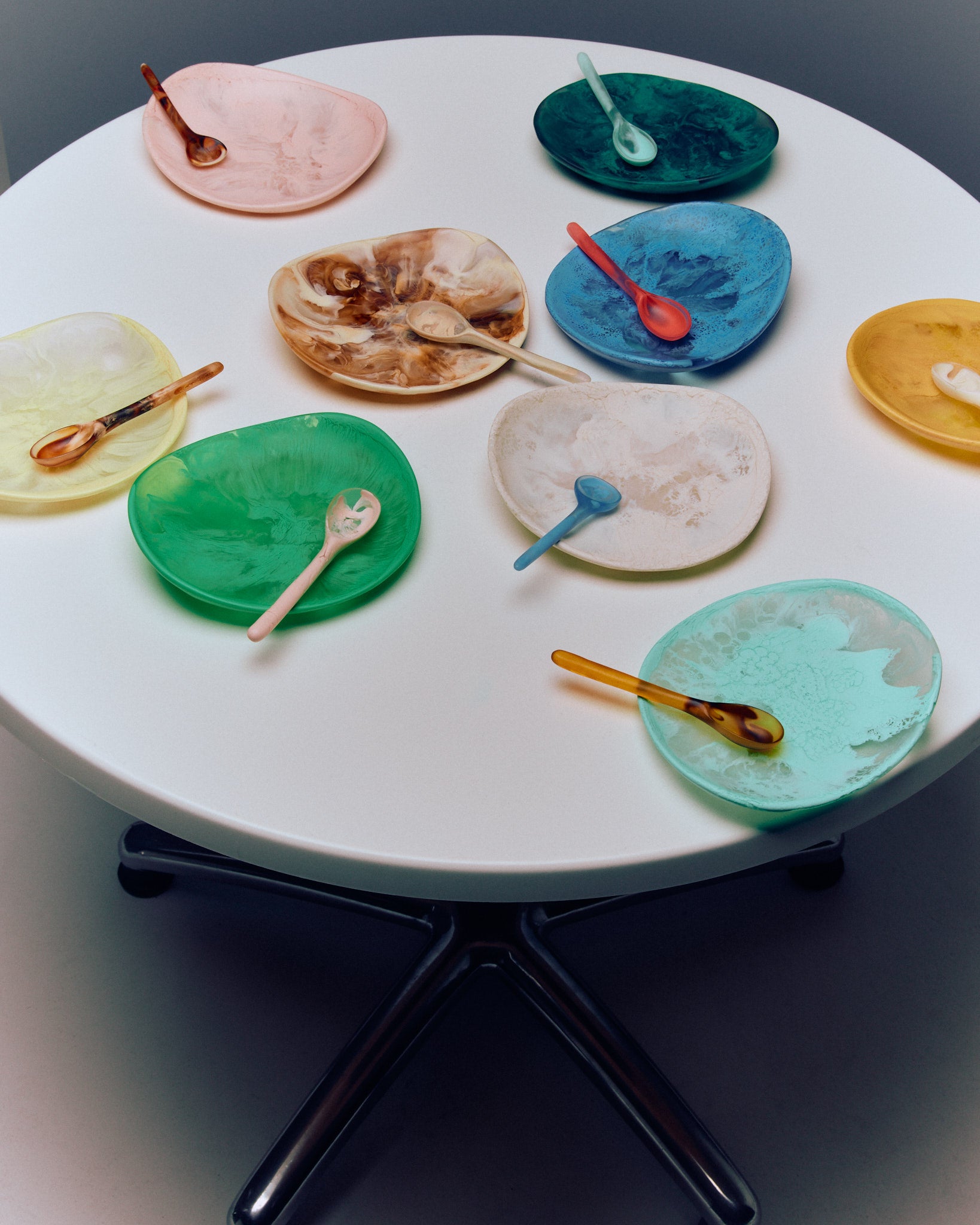 Resin Side Plates, Plates & Platters | Dinosaur Designs