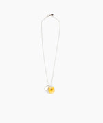 Small Splash Chain Pendant | Cappuccino / 925 Sterling Silver
