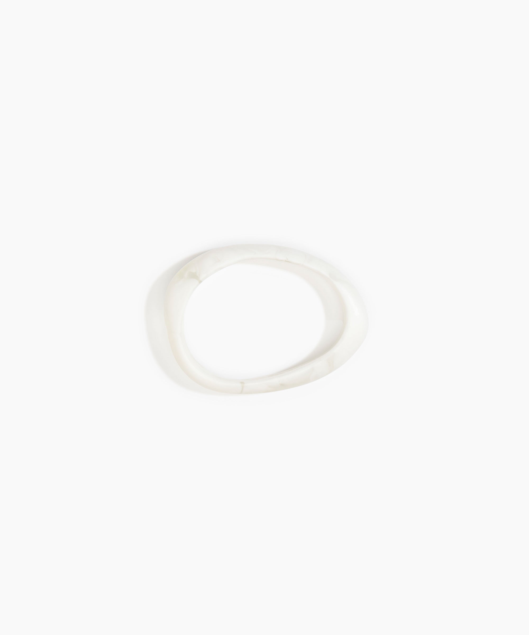 Rock Wishbone Bangle | Olive / Narrow
